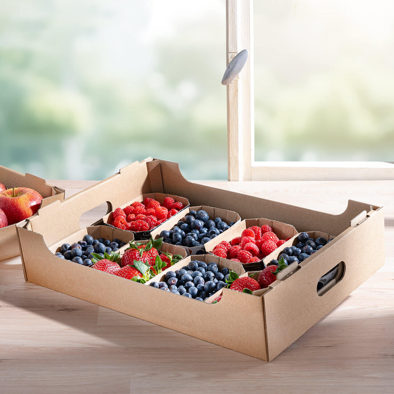 Nachhaltige Lebensmittelverpackungen aus Wellpappe